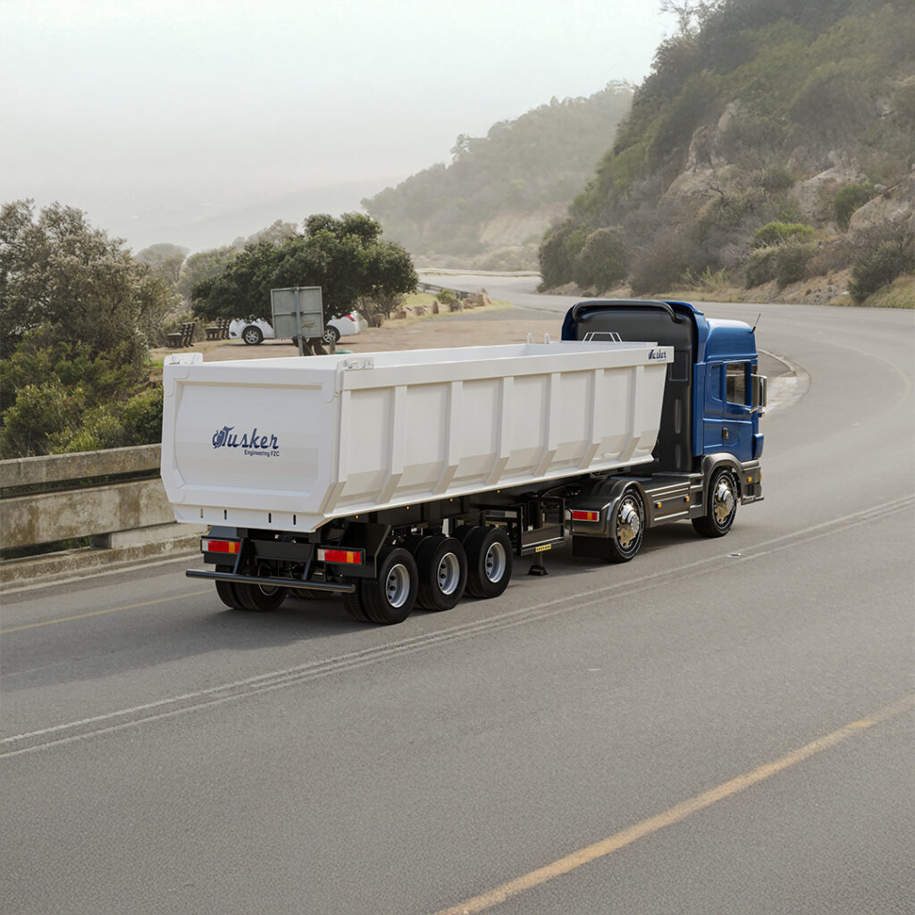 Tipper Trailers for Sale & Manufacturer In UAE | Tusker CHV